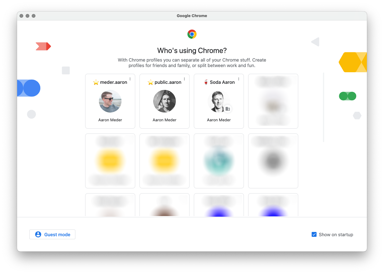 Order your Google Chrome profiles the way you want - telltec